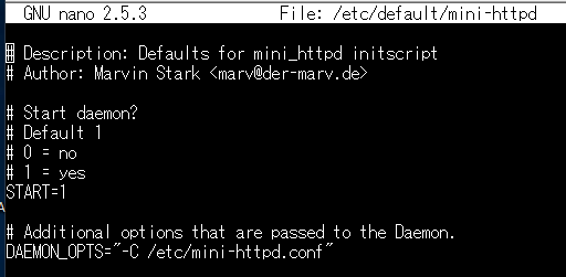 mini-httpdの紹介と使用感 | 聖なる動物電源